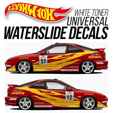 INTEGRA MOMO 2 FAST 2 FURIOUS WaterSlide Decals - Mod My Ride