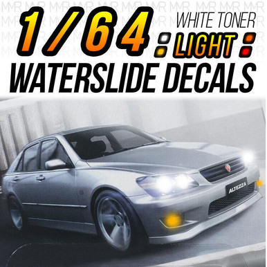 '98 Toyota Altezza Head Tail Light WaterSlide Decals - Mod My Ride