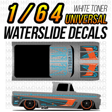 '62 CHEVY TRUCK NFT WaterSlide Decals - Mod My Ride