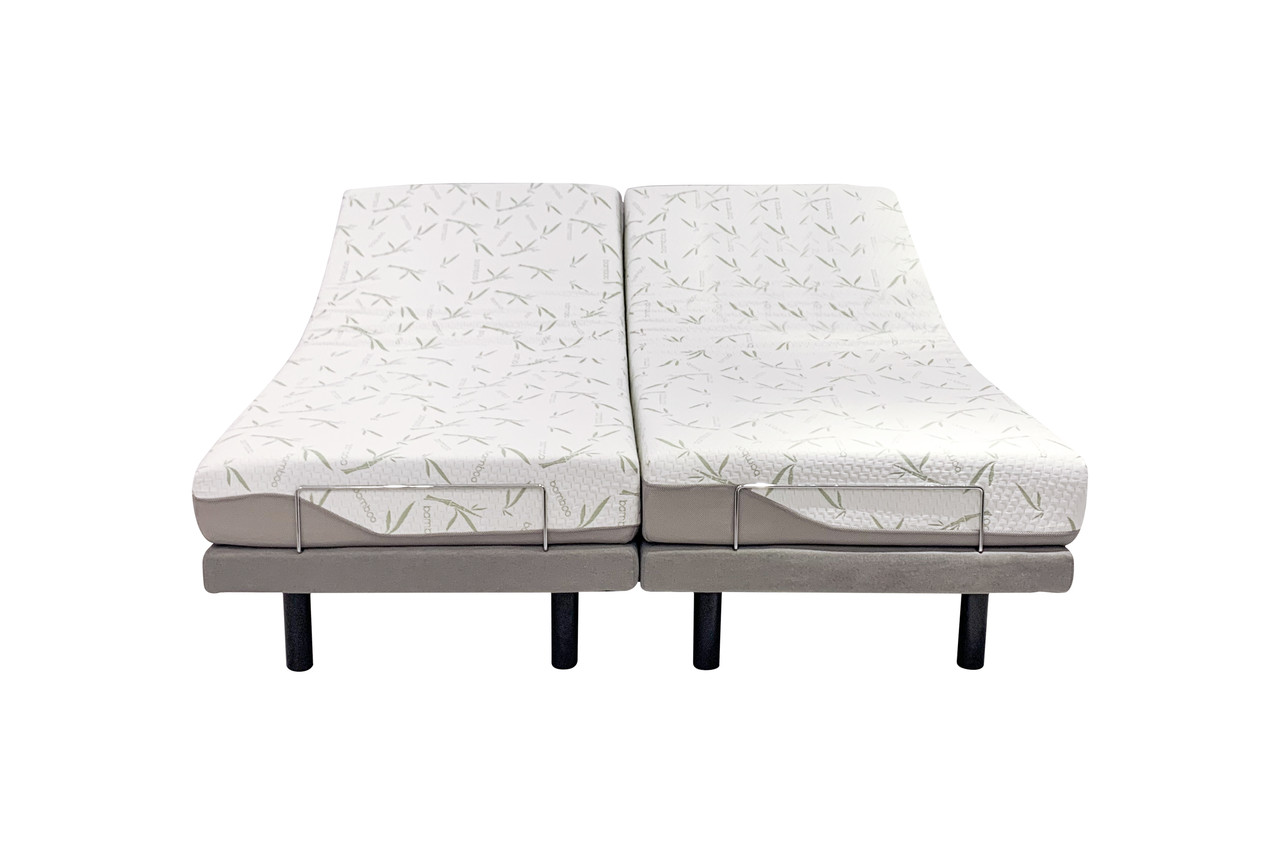 ComfortPosture Electric Adjustable Bed German Motor with Memory foam ...