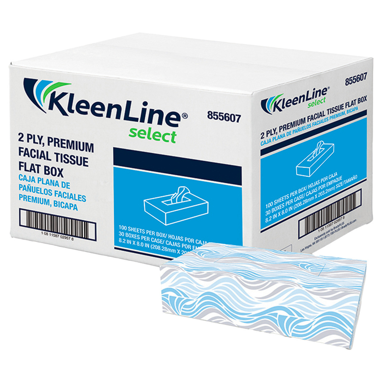 2-Ply Premium Facial Tissues 30/100ct