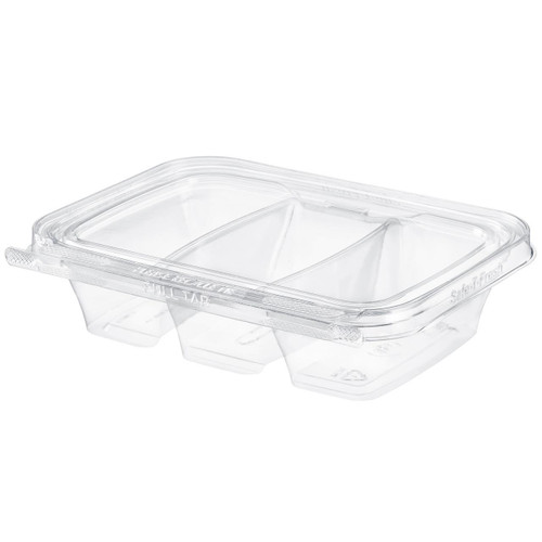 16oz 3-Compartment Clamshell 192ct