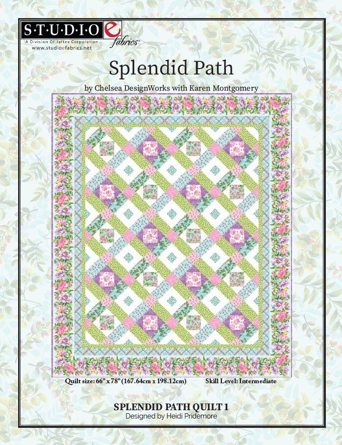 Splendid Path Quilt #1 - Studio E Fabrics