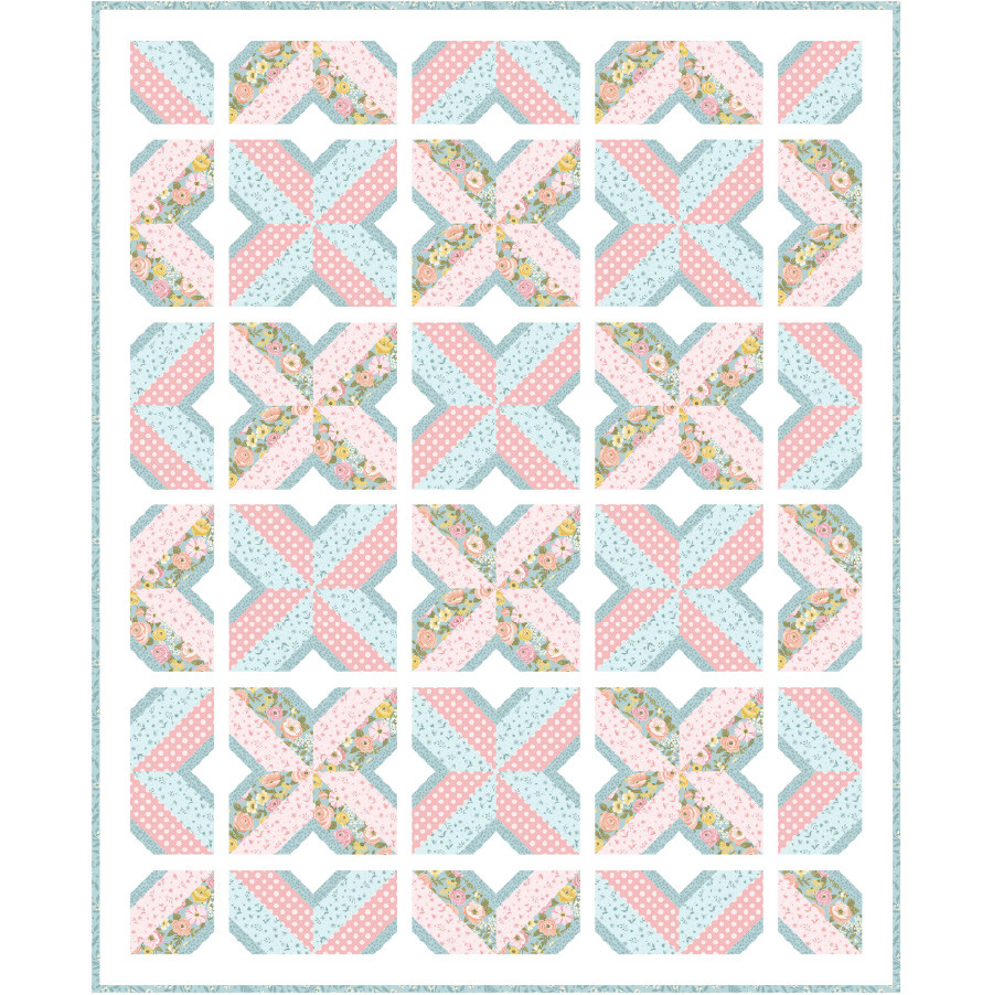 Layla - Garden Paths Quilt - Studio E Fabrics