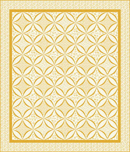 Simply Gold Quilt #1 - Studio E Fabrics