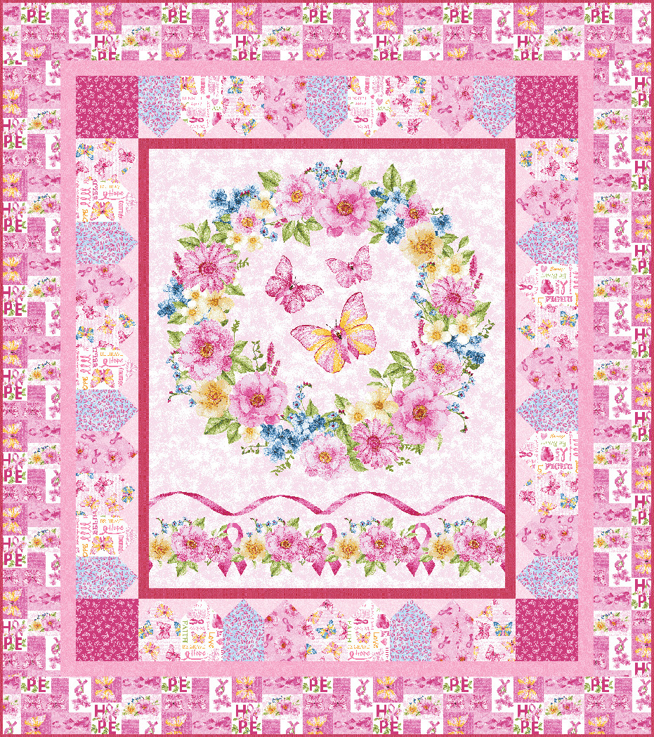 A Pink Celebration Quilt #1 - Studio E Fabrics