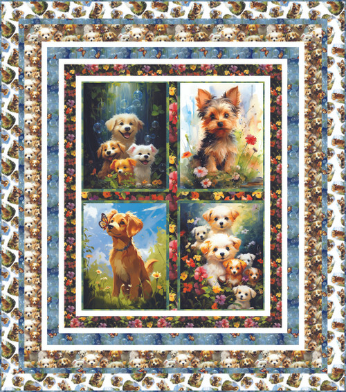 Fur-Ever Friends Quilt - Studio E Fabrics