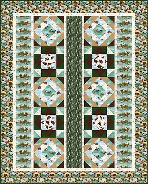 Along the Valley Quilt #2 - Studio E Fabrics