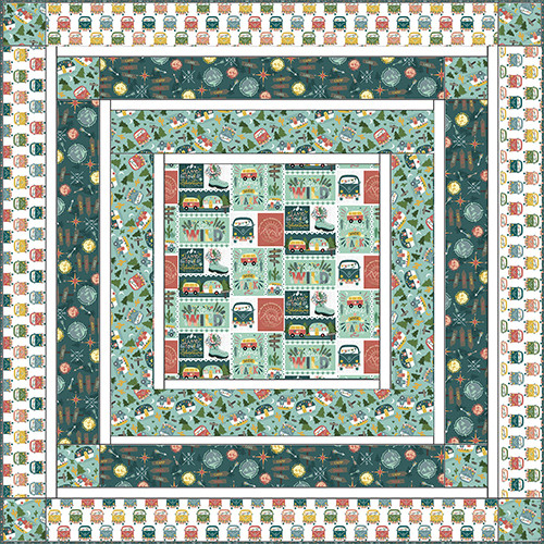 Live Your Adventure Quilt - Studio E Fabrics