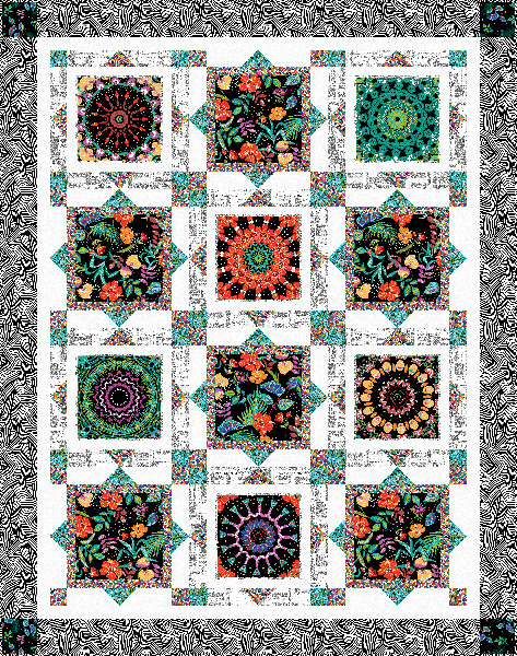 Hothouse Magic Quilt #2 - Studio E Fabrics