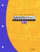 Saxon Math Homeschool - Buy The 3rd Edition Of Math 8/7 (Pre-Algebra ...