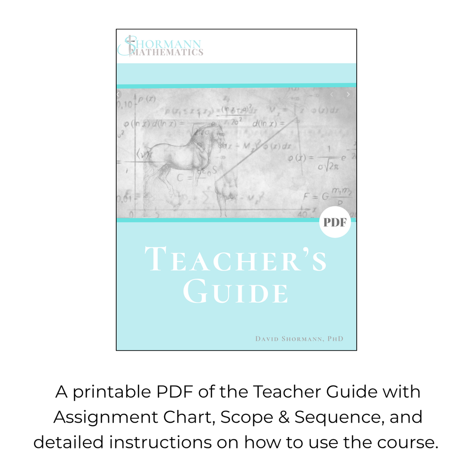 Shormann Calculus 2 Self-Paced eLearning Course - Digital Interactive ...