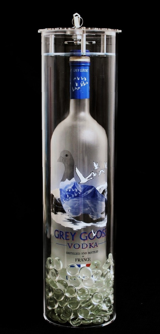 Bottle Lock Cage Tube - Locking Liquor Cage - Round Lacking cage