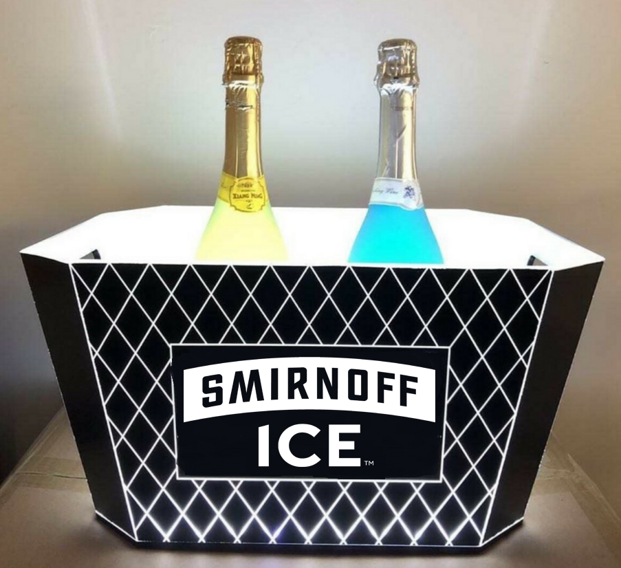SMIRNOFF ICE VODKA LED Ice Bucket