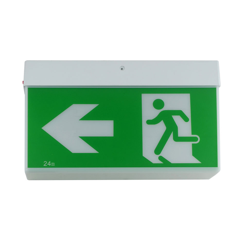 3W Emergency Exit Light LED 24m Viewing Distance Wall or Ceiling ...