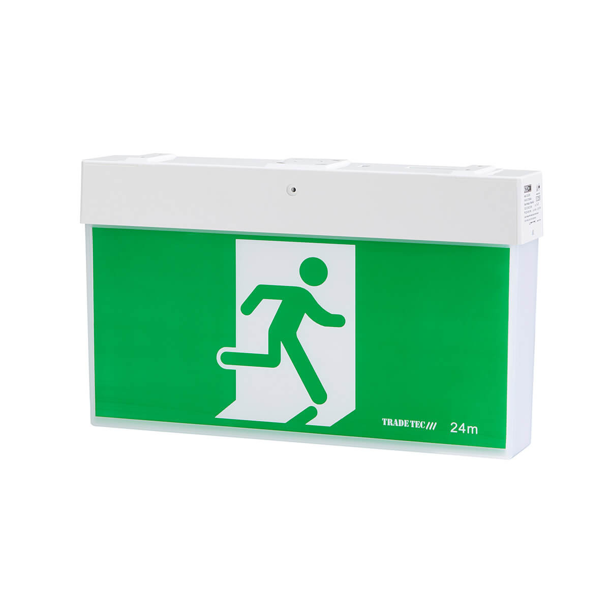 3.5W Emergency Exit Light LED 24m Viewing Distance Wall or Ceiling ...