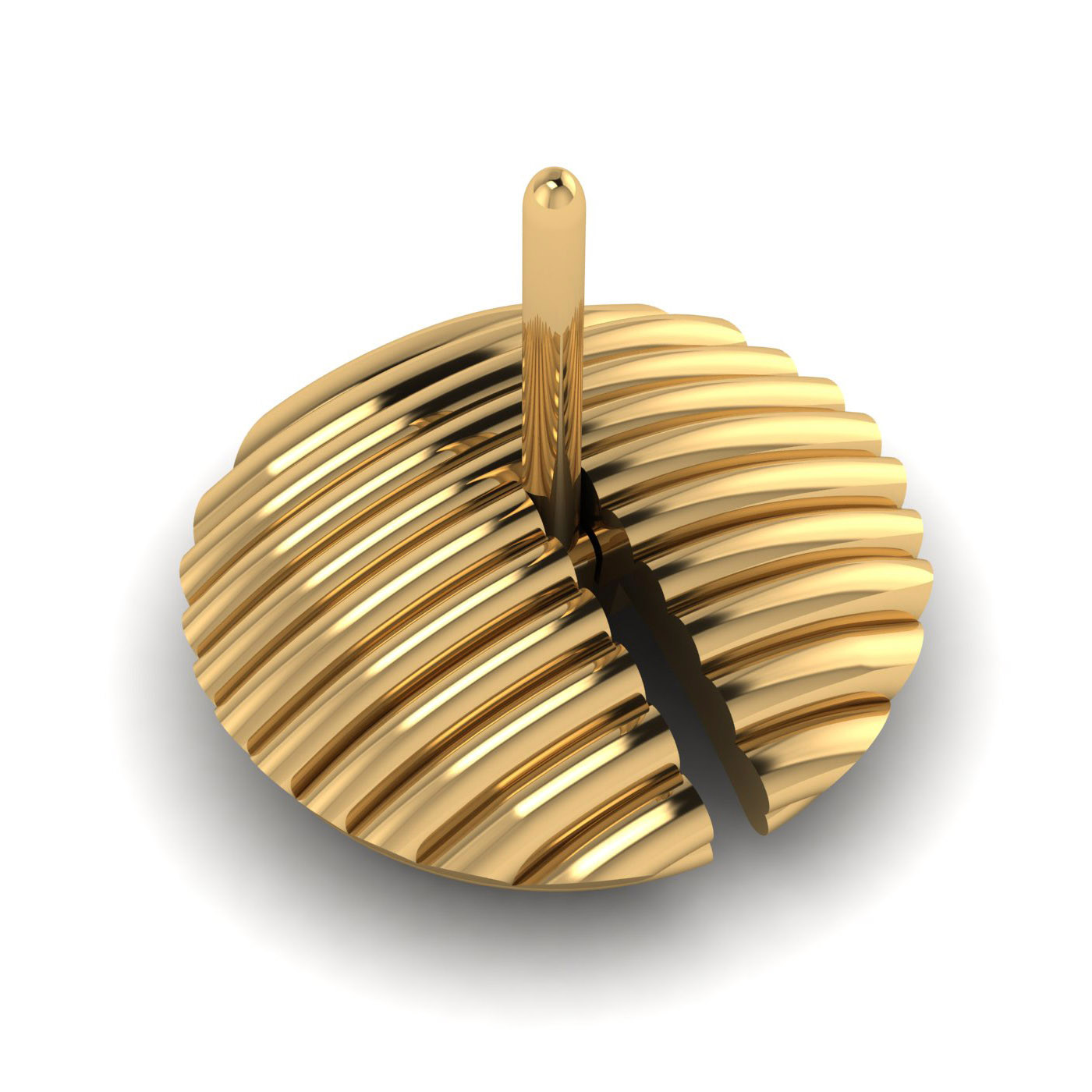 Legacy Findings; foldaway posts and serrated earring pads with spring ...