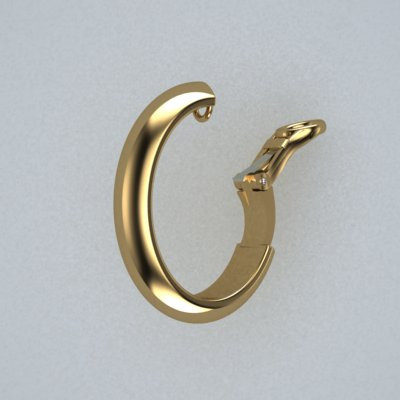 1055 reverse ear clip (medium) - Legacy Findings