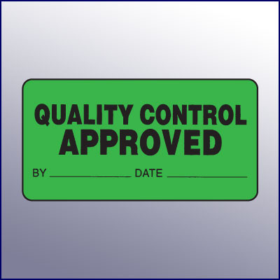 QC Passes Micro Quality Control Label 1/2" X 1/2" - Kenmore Label & Tag