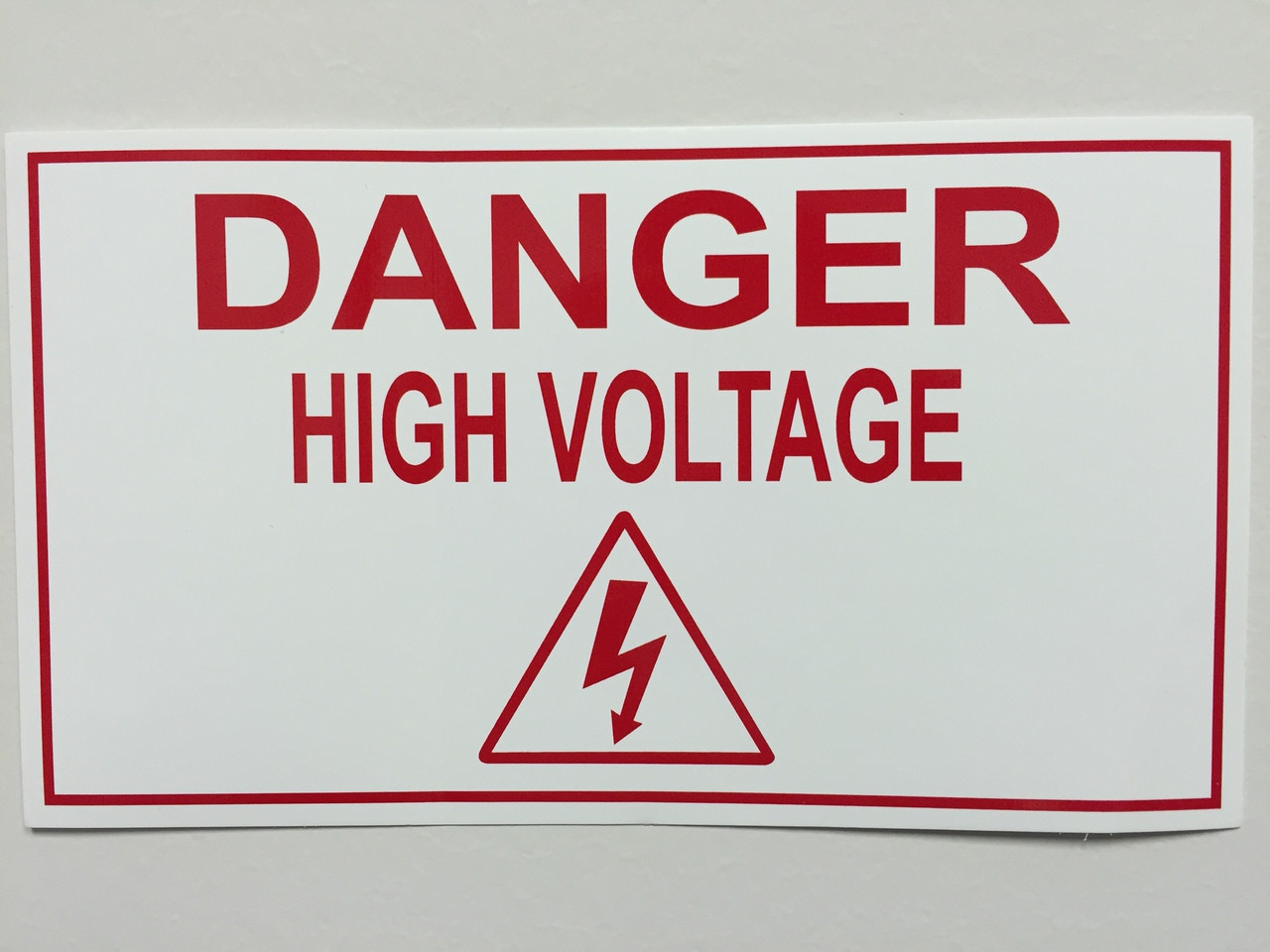 DANGER HIGH VOLTAGE LABEL - Kenmore Label & Tag DANGER HIGH VOLTAGE LABEL - Kenmore Label & Tag
