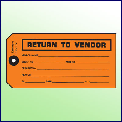 Last Piece Approval Tag - Kenmore Label & Tag