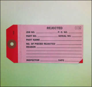 2-Part NCR Tags - Blue - Kenmore Label & Tag