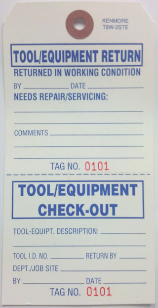Return to Vendor Label - Kenmore Label & Tag