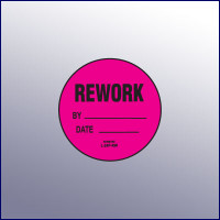 Rework Label 1-3/4 dia. - Kenmore Label & Tag
