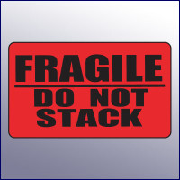 Fragile/Do Not Stack Label - Kenmore Label & Tag