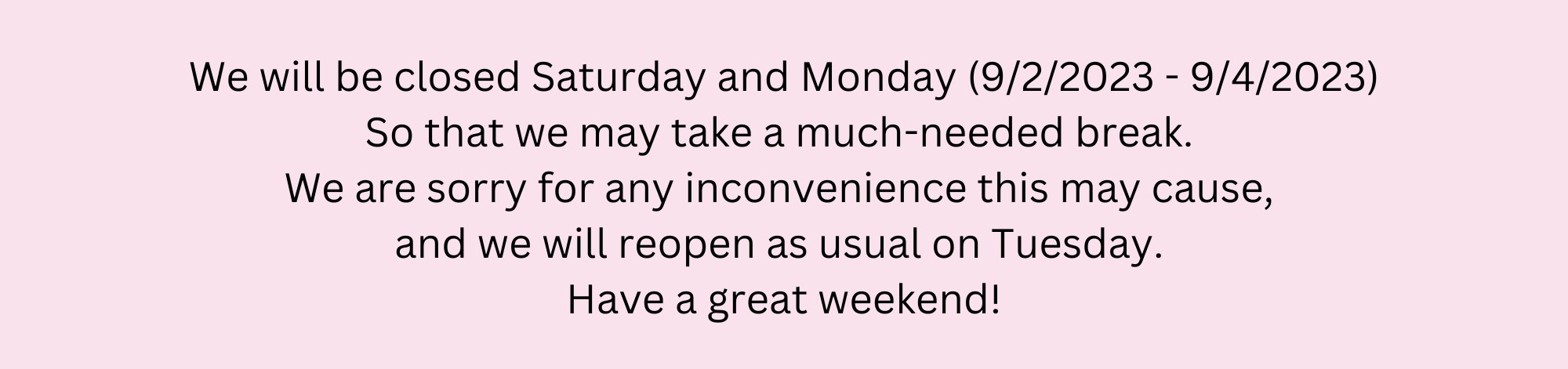 Labor Day Hours - All Med Express