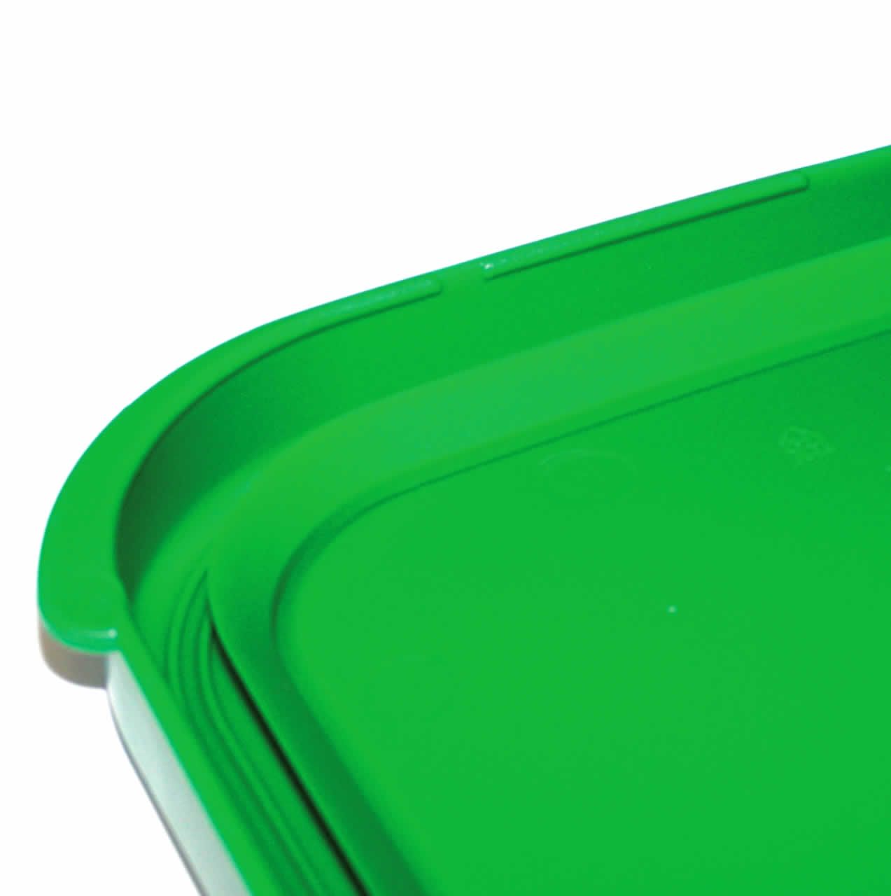 Rectangular Bucket w/ Handle, Lid and Wheels (6 Gallon) | Click Janitor ...