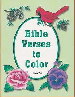 Bible Verses to Color, Book 2 - Gullion's Christian Supply
