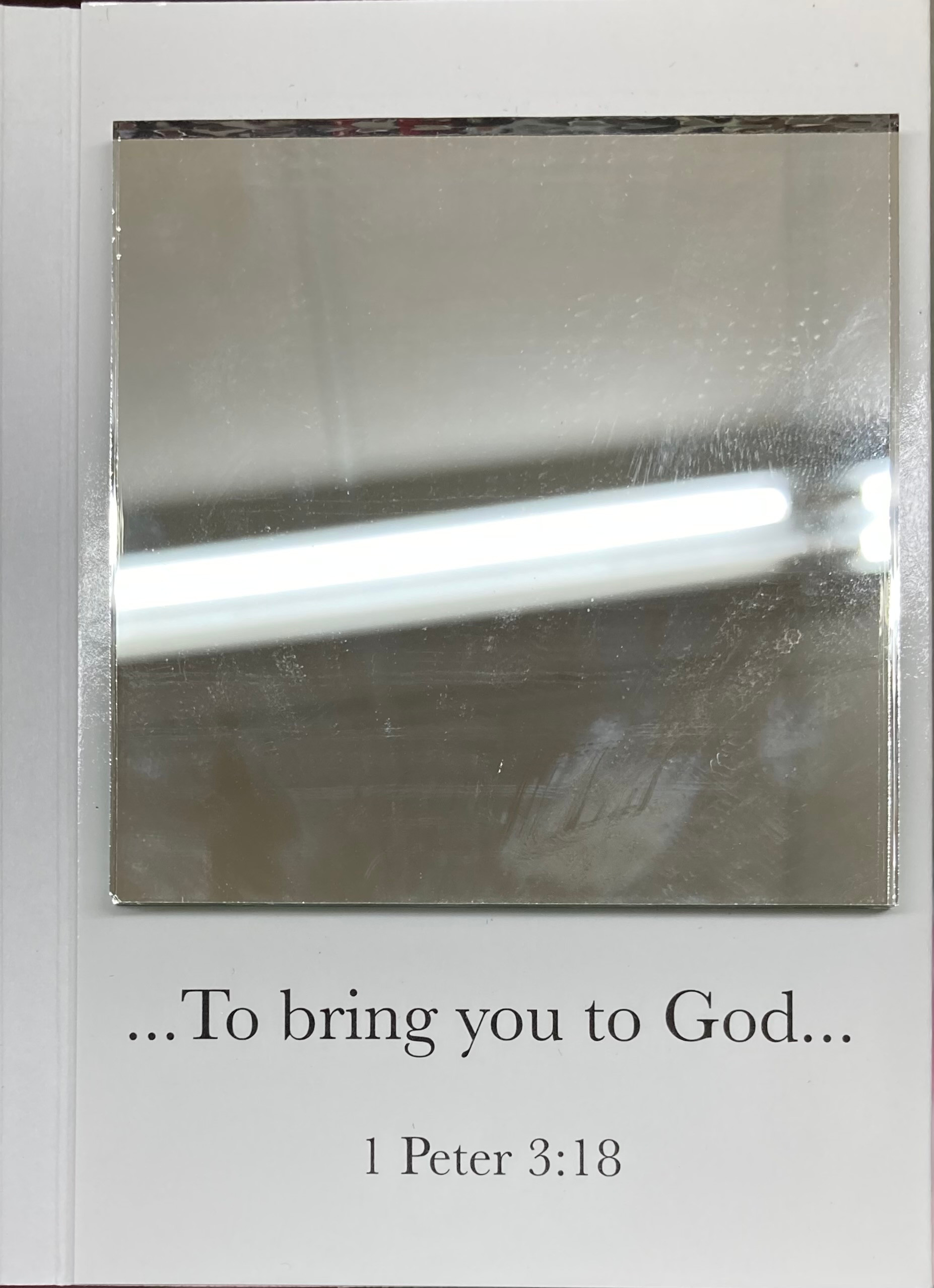 Tract Mirror Why Jesus Died - Gullion's Christian Supply