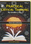 Practical Critical Thinking: Teacher's Manual (Grades 7-12+) - Gullion ...