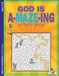 God Is A-Maze-Ing Activity Book - Gullion's Christian Supply