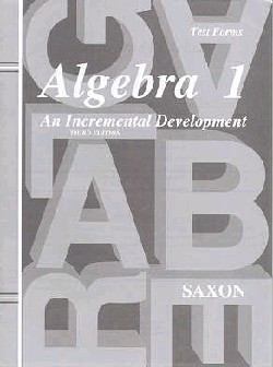 Saxon Algebra 1 Extra Test Forms (3rd edition) - Gullion's Christian Supply