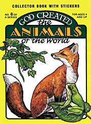 God Created The Animals Of The World - Gullion's Christian Supply