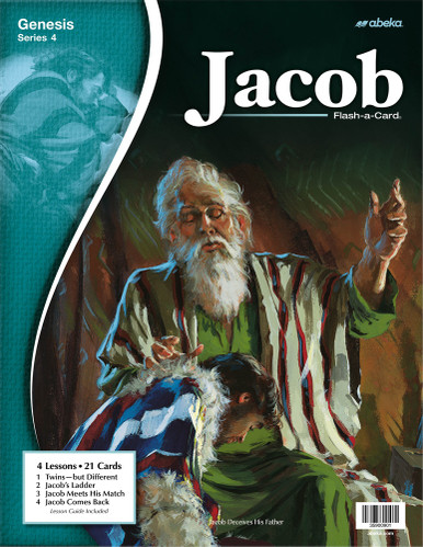 Genesis, Series 4: Jacob (Large Flashcards) - Gullion's Christian Supply