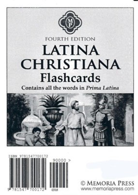 Latina Christiana Flashcards - Gullion's Christian Supply