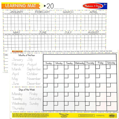 Learning Mat Calendar - Gullion's Christian Supply