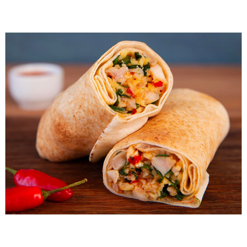 Everyday Cafe Wrap Chicken Caesar (12x200g) - Borgo Wholesale Distribution