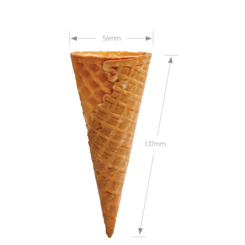 Altimate Cone Waffle FLAT TOP - B (1x288) - Borgo Wholesale Distribution