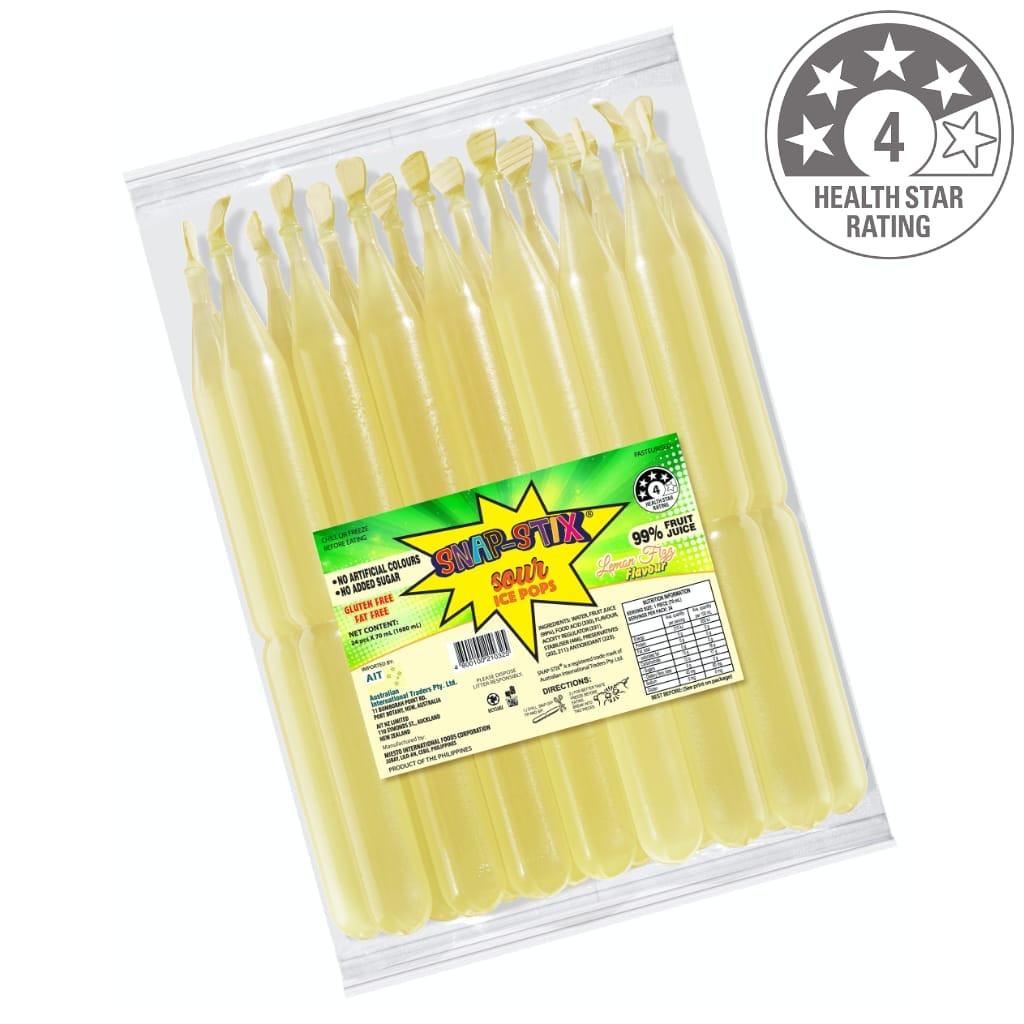 Snap-Stix Sour Lemon (6(24x70ml)) - Borgo Wholesale Distribution