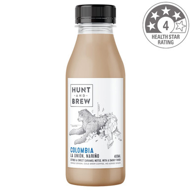 Hunt & Brew Cold Brew Coffee Colombia (8x400ml) - Borgo Wholesale ...