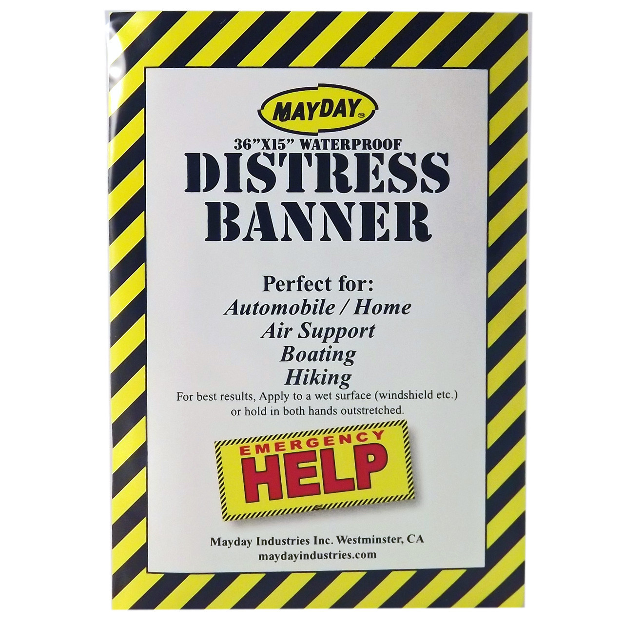Emergency Help Banner for Assistance on the Road | EmergencyKits.com