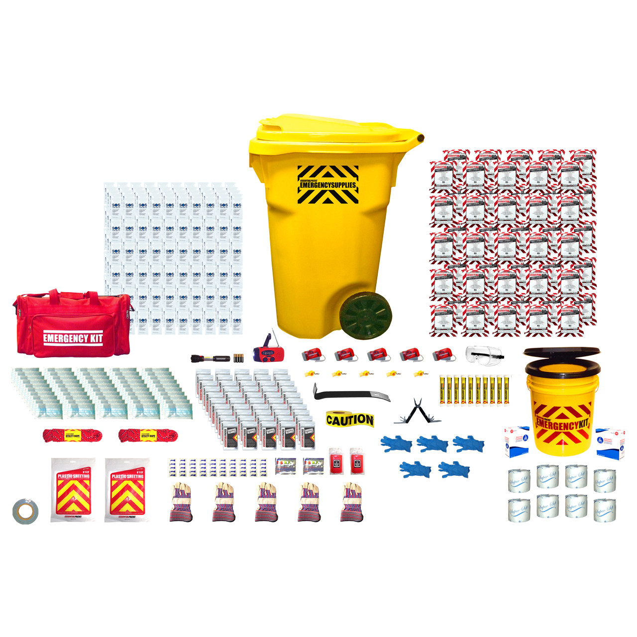 50-Person Office Emergency Kit for Workplace Safety | EmergencyKits.com