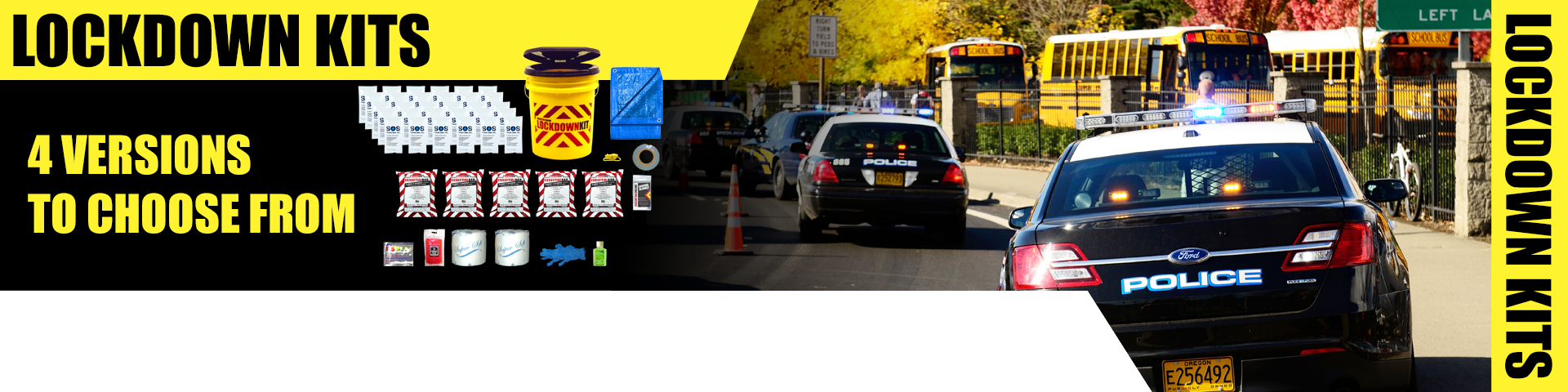 Emergency Kits for Homes, Schools, Offices, First Responders, and More