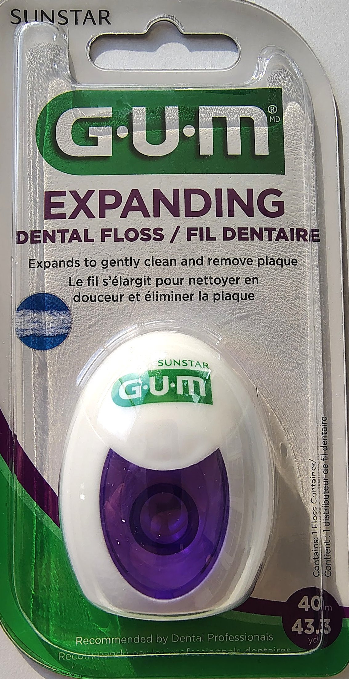 GUM® 2030 Expanding Floss: Revolutionary Expandable Soft Dental Floss ...