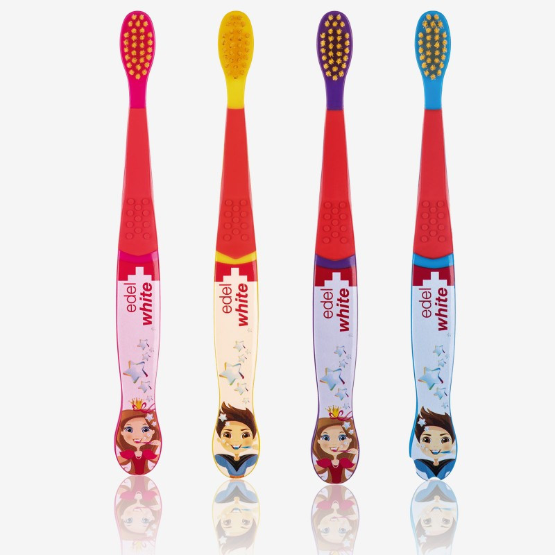 Edel+White Flosser ULTRA-SOFT Children's Toothbrus