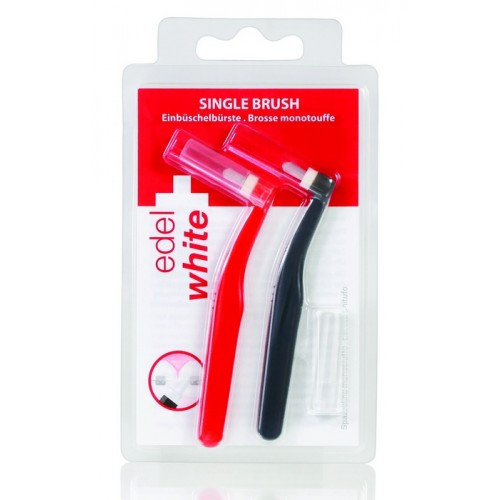 Edel+White Ultra-Soft Sulcular End-Tufted Toothbrushes, Pack of 2 ...